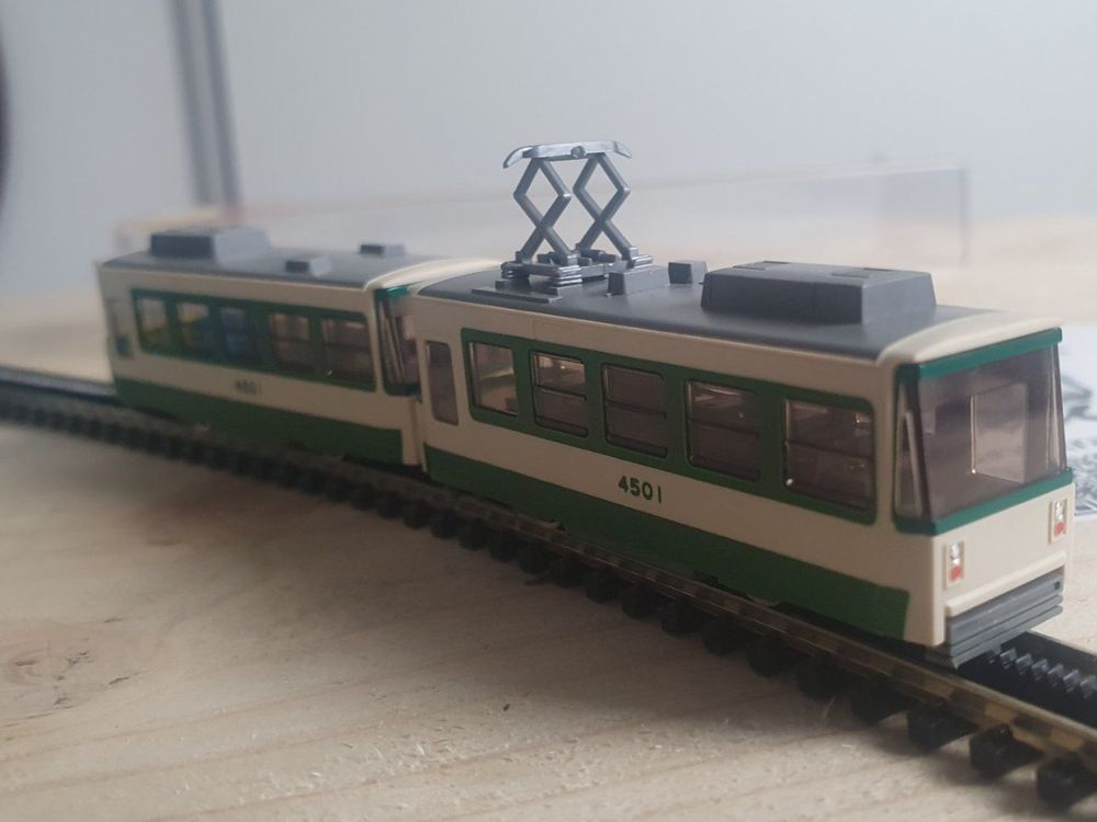 Kato N E-Triebwagen mit Beiwagen BR 4501 Strassenbahn Tram | Kaufen auf ...