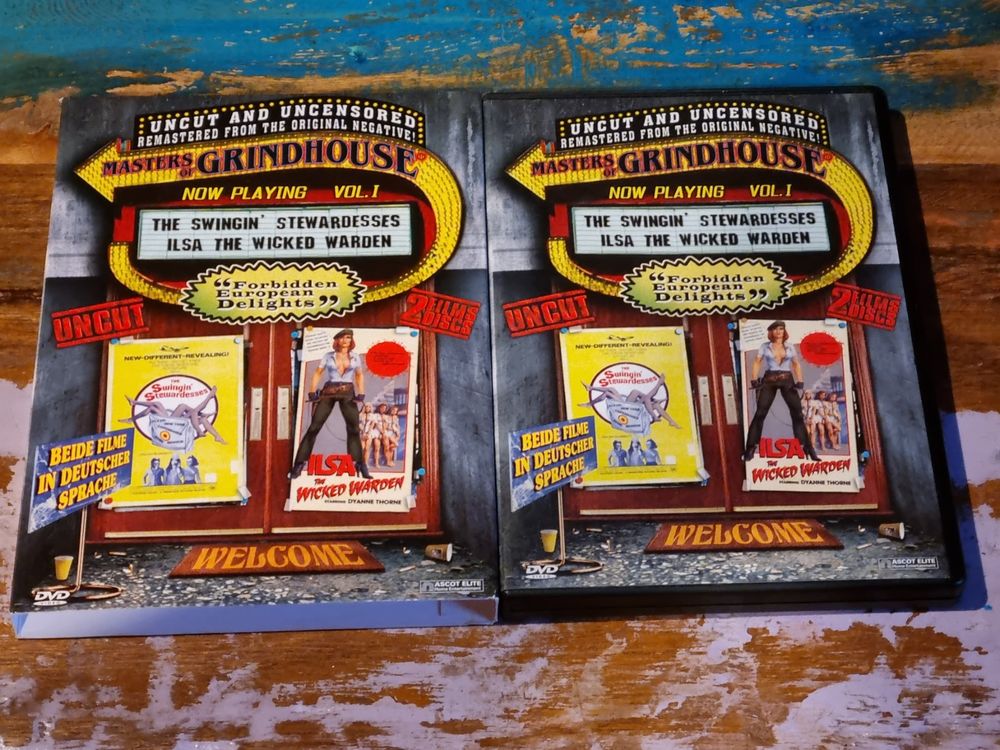 Grindhouse Collection Uncut, 2 DVDs Erotik Kult (Gebraucht) in ...