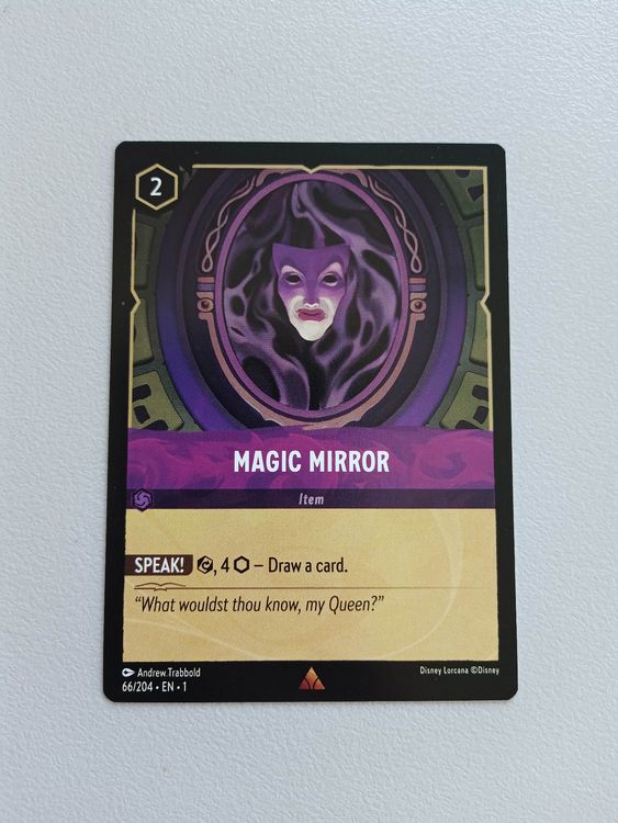 Lorcana - Magic Mirror - Rare Karte - Disney (Neu (gemäss Beschreibung ...