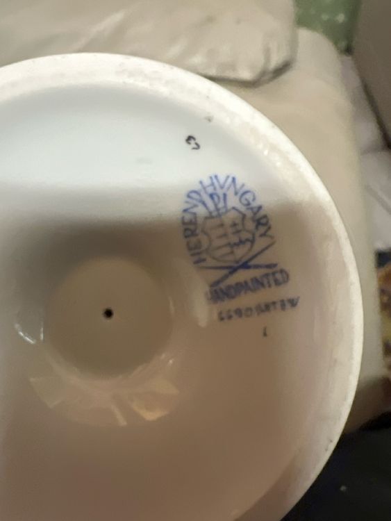 Antike ungarische Deckel Vase Herend Porzellan (Q) (Gebraucht) in Rorschach für CHF 90 – mit ...