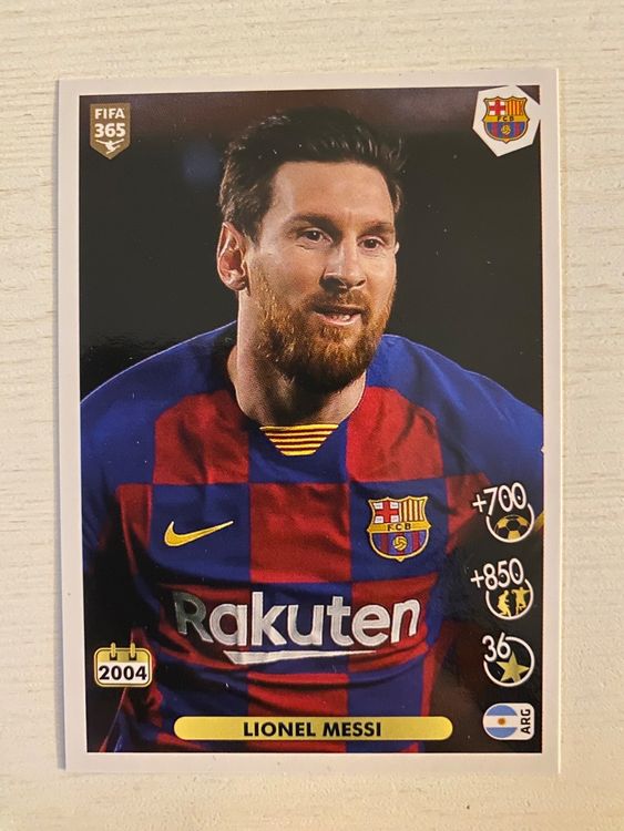 Lionel Messi FIFA Barcelona Panini Sticker (Gebraucht) in Kloten für ...
