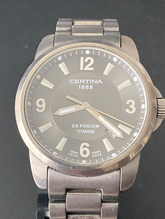 Certina DS Podium Titanium 38 mm | Kaufen auf Ricardo