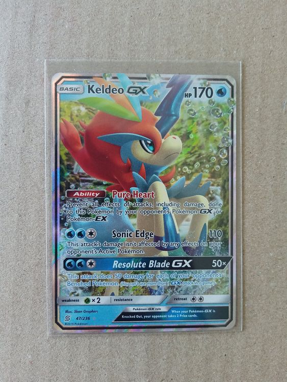 Keldeo GX - Pokemon Englisch | Kaufen auf Ricardo