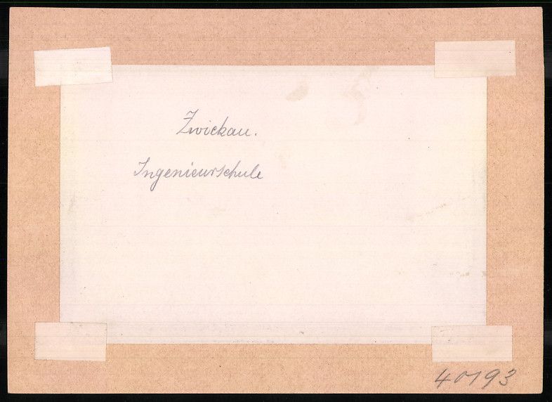 Fotografie Zwickau, Blick auf die Ingeni (Gebraucht) in Berlin für CHF ...