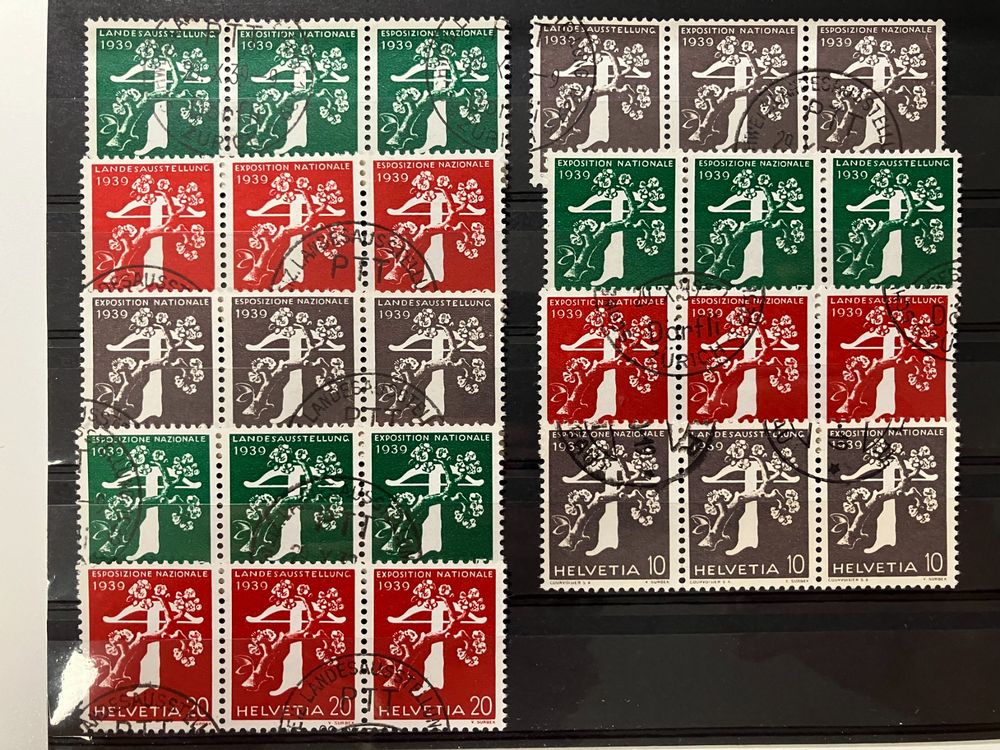 Rollenmarken, komplette Ausgabe im Dreierstreifen, KP 330.-- (Gebraucht) in Würenlos für CHF 40 ...