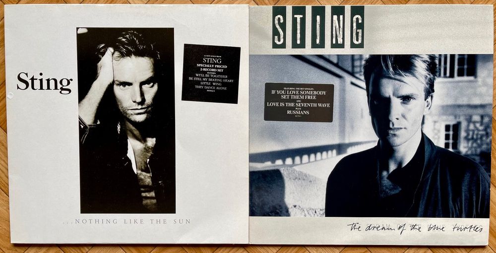 Sting 3 LP vinyl Set debut & 2nd Album 80s 80er Music Pop | Kaufen auf ...