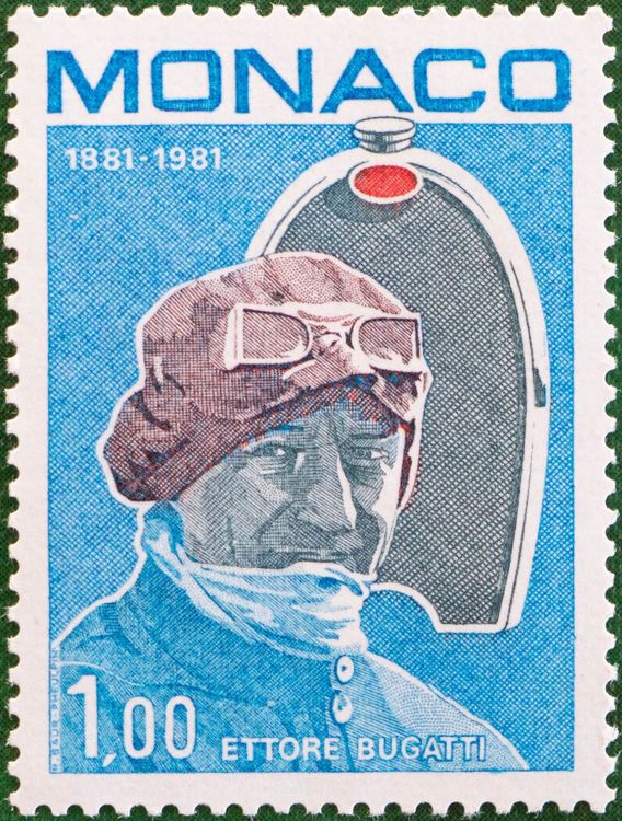 Monaco Briefmarke / Francobollo Principato di Monaco ab 1 C (Gebraucht ...