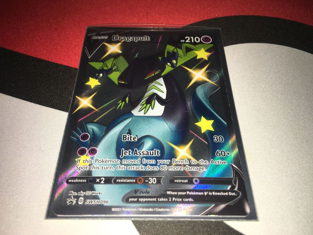 POKÉMON Shiny Dragapult V SWSH096 Promo | Kaufen auf Ricardo