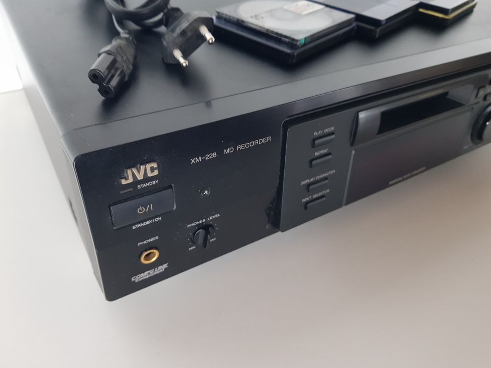 JVC XM-228 Minidisc Recorder + 3 Minidisks (Gebraucht) in Bassersdorf ...