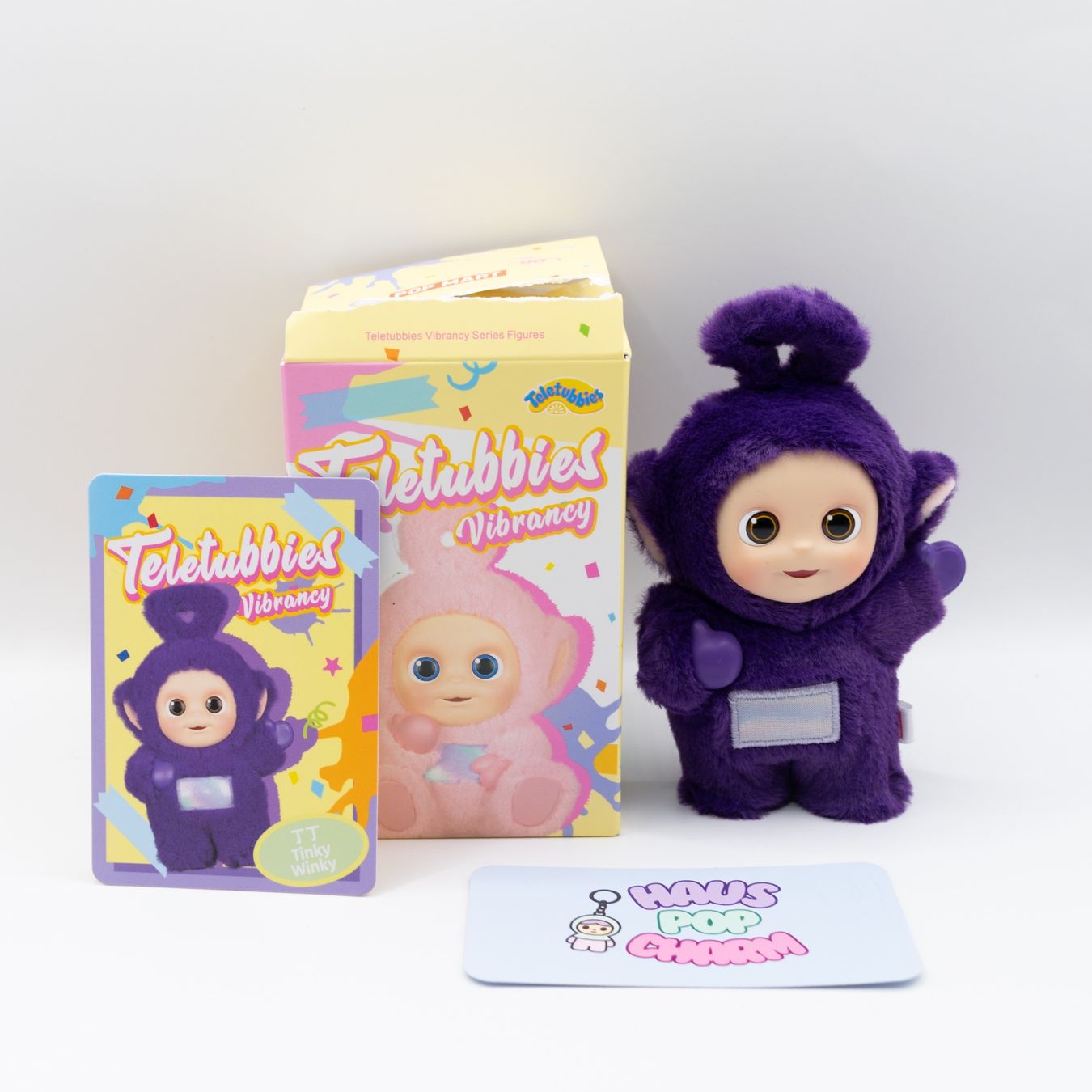 POP MART Teletubbies Vibrancy Series Figures TINKY WINKY (Neu und ...
