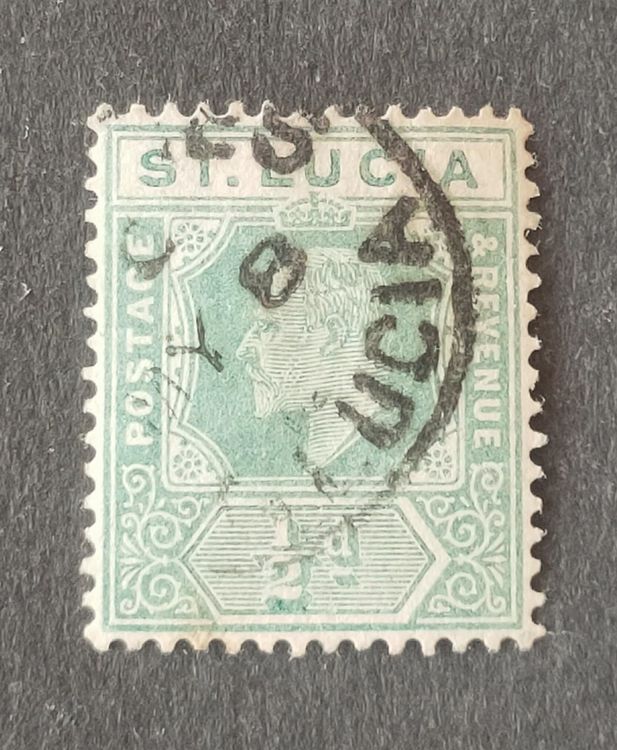 St. Lucia 1912 - King George V (Gebraucht) in Wil SG für CHF 2 – mit ...