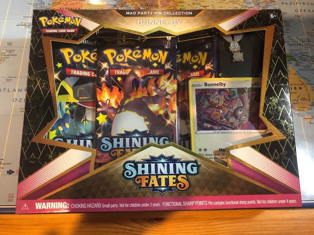 Shining Fates Bunnelby Pin Collection (Neu und originalverpackt) in ...