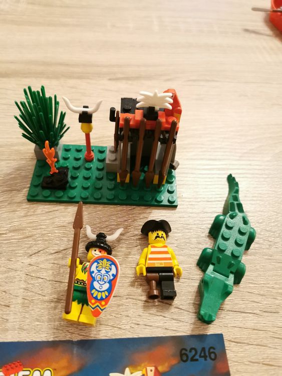 Lego System 6246 - Insulaner Crocodile Cage von 1994 (Gebraucht) in ...
