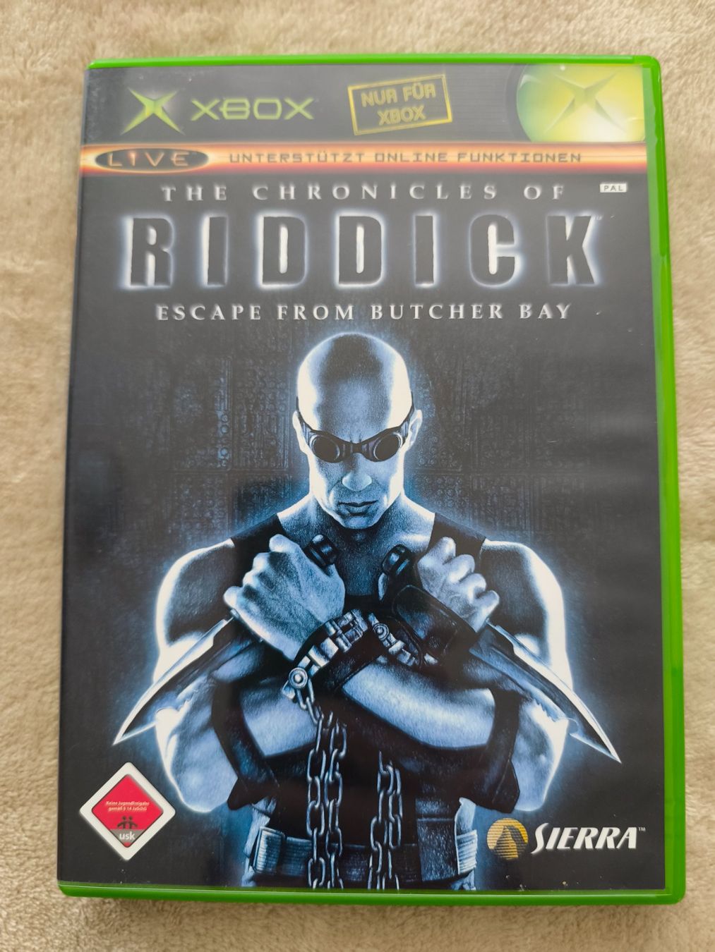 THE CHRONICLES OF RIDDICK ESCAPE FROM BUTCHER BAY XBOX PAL (Gebraucht ...