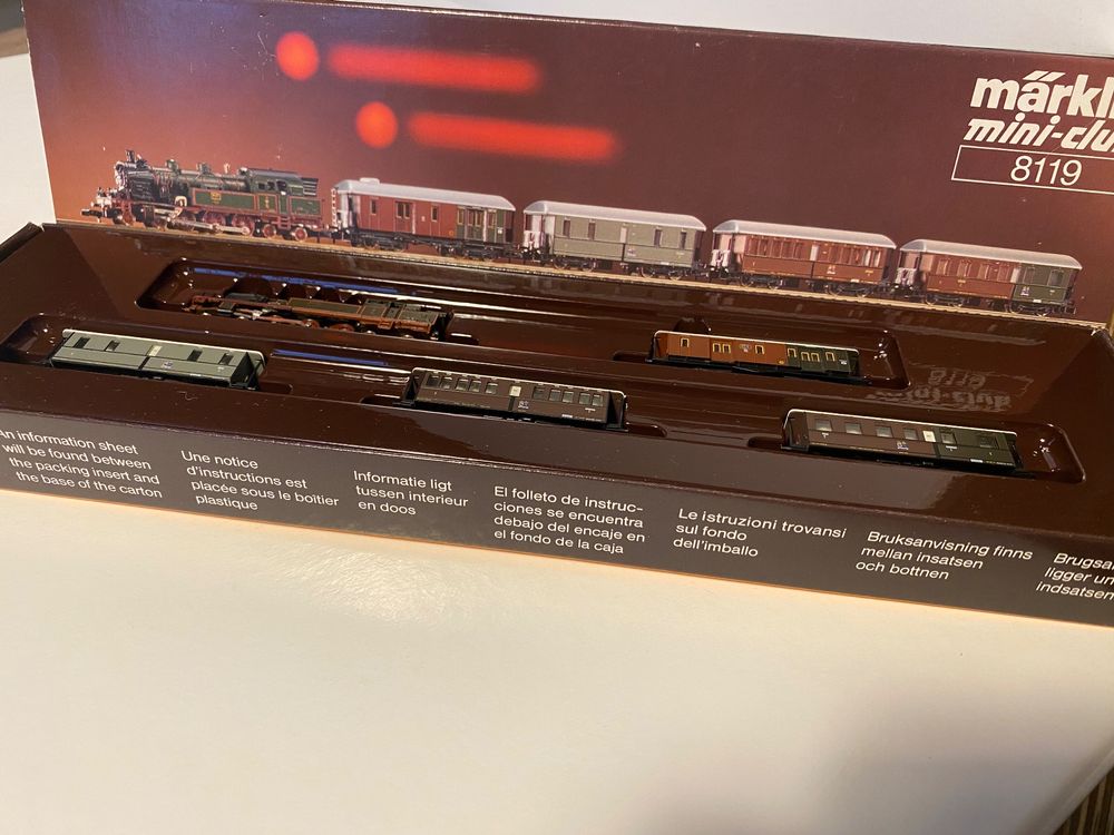 Märklin 8119 Länderbahnzug der KPEV (Gebraucht) in St.Gallen für CHF ...