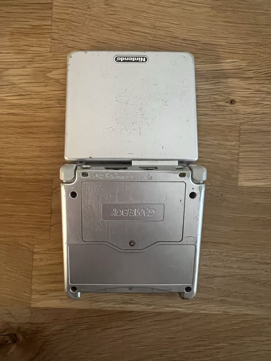 Nintendo Game Boy Advance SP - Silber Edition - Konsole (Gebraucht) in ...