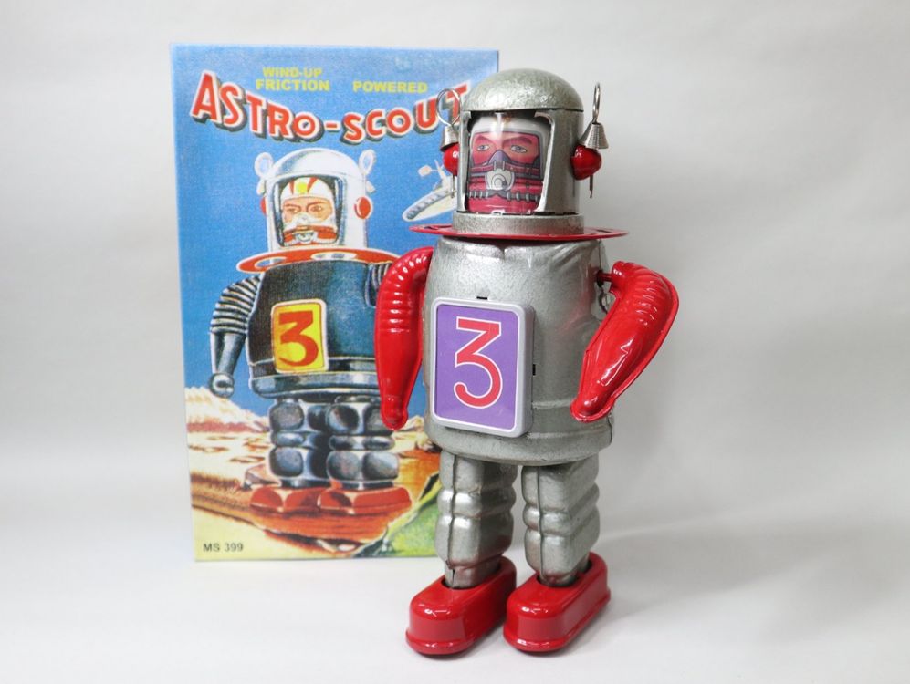 Roboter Astro-Scout Robot zum aufziehen (Neu (gemäss Beschreibung)) in ...
