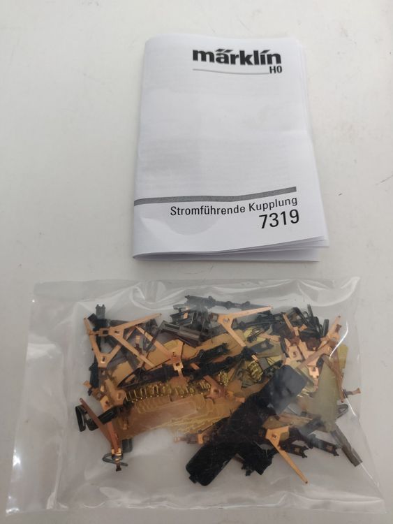 Märklin 7319 Stromführende Kurzkupplungen (Neu (gemäss Beschreibung ...