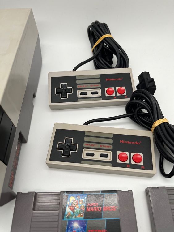 NES + Super Mario Bros Tetris 2 Controller Nintendo System | Kaufen auf Ricardo