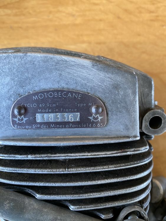 Mofa Motobecane Cady M1 Motor Mobylette | Kaufen auf Ricardo