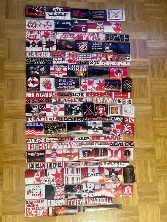 Fußball Ultras Aufkleber Delije Sever FK Roter Stern Belgrad (Neu und ...