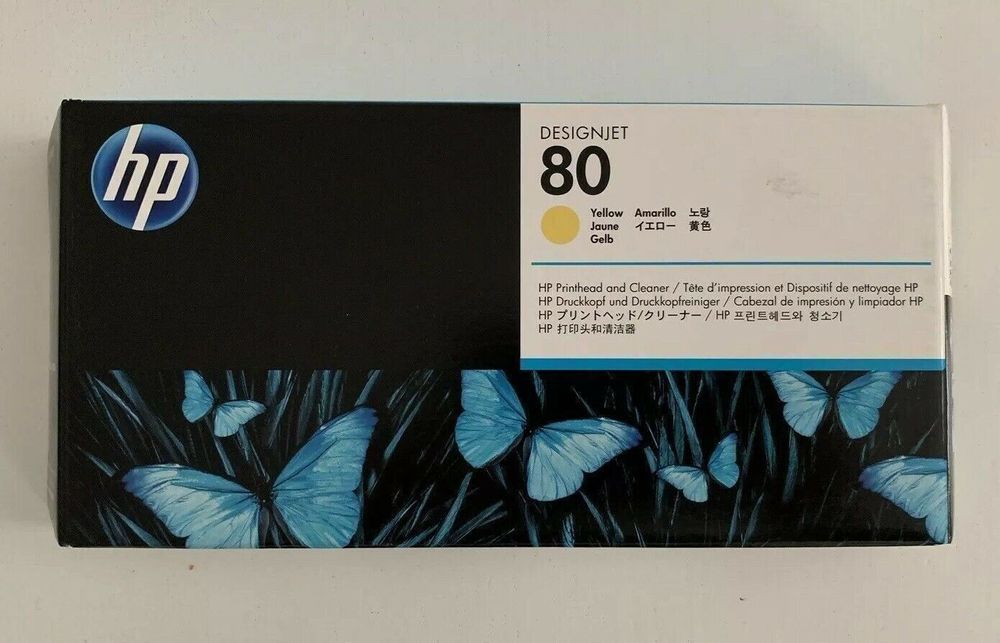 HP DesignJet 1050/1055 Nr. 80 Druckkopf und Reiniger, C4823A | Kaufen ...