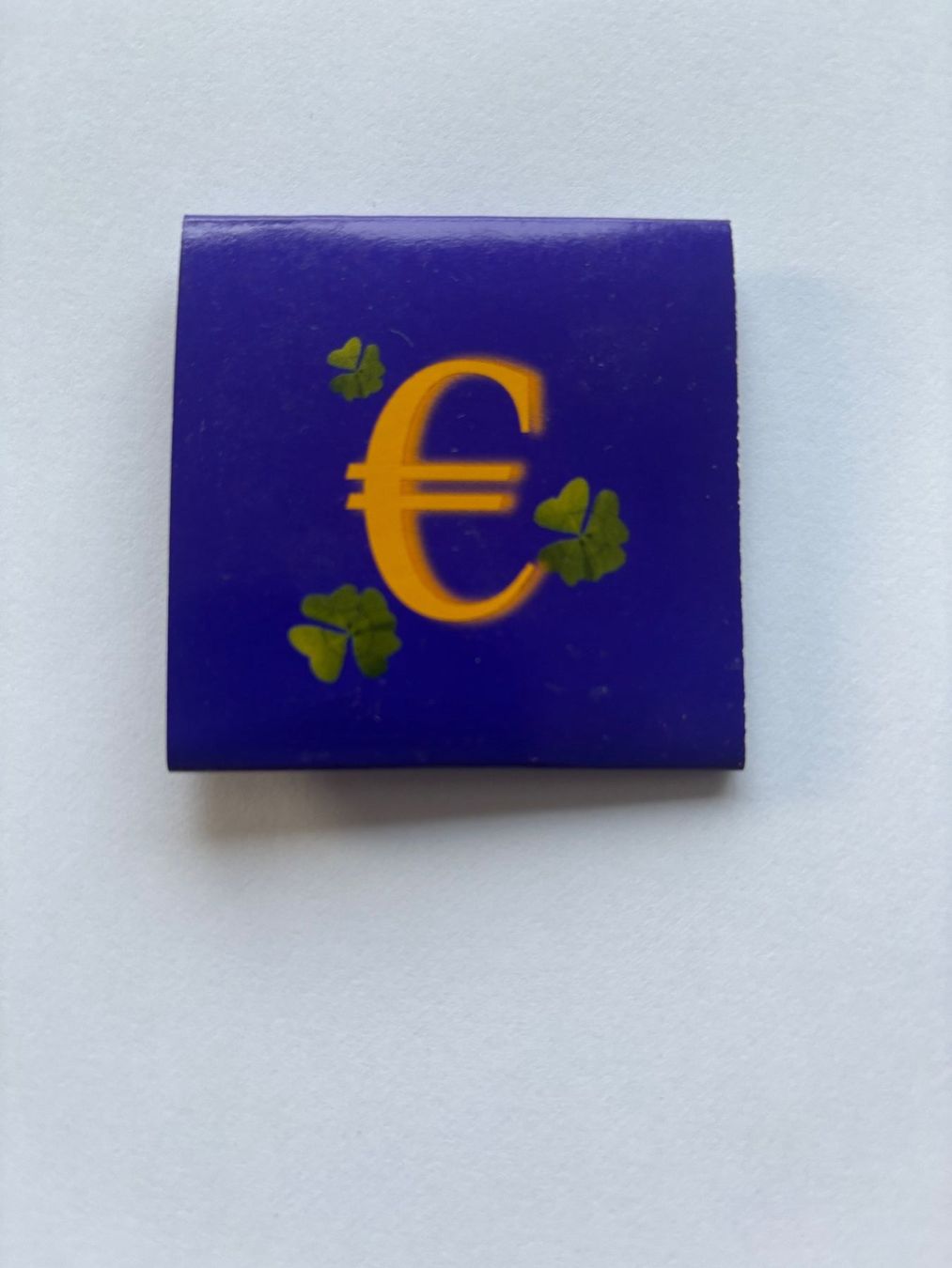 Goldener Glücks-Cent 🍀 Euro 2002, 24 Karat vergoldet! (Neu und ...