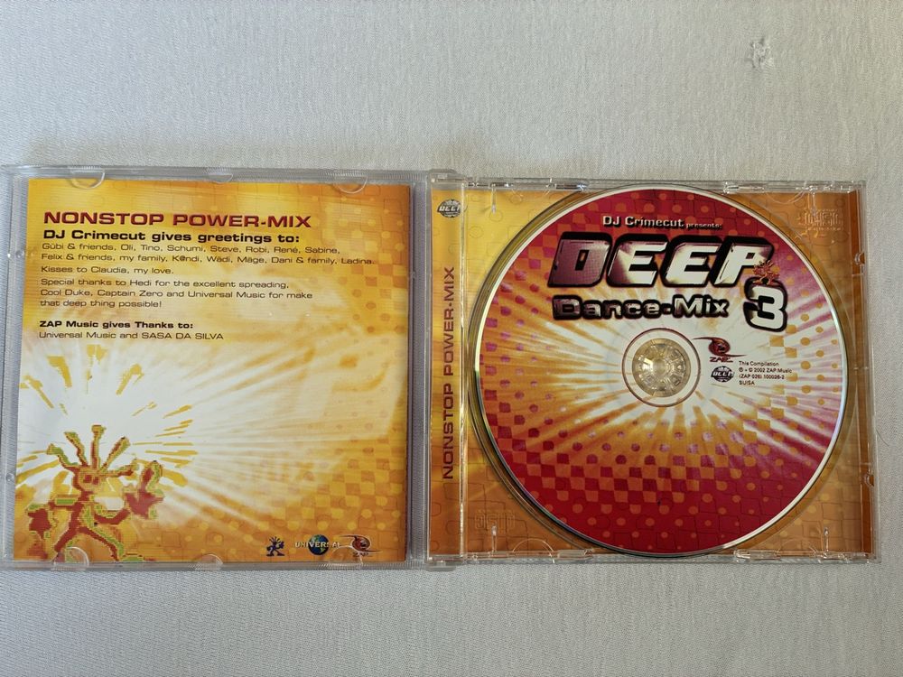 DJ Crimecut - Deep Dance-Mix 3 (2002) (Gebraucht) in Winterthur für CHF ...