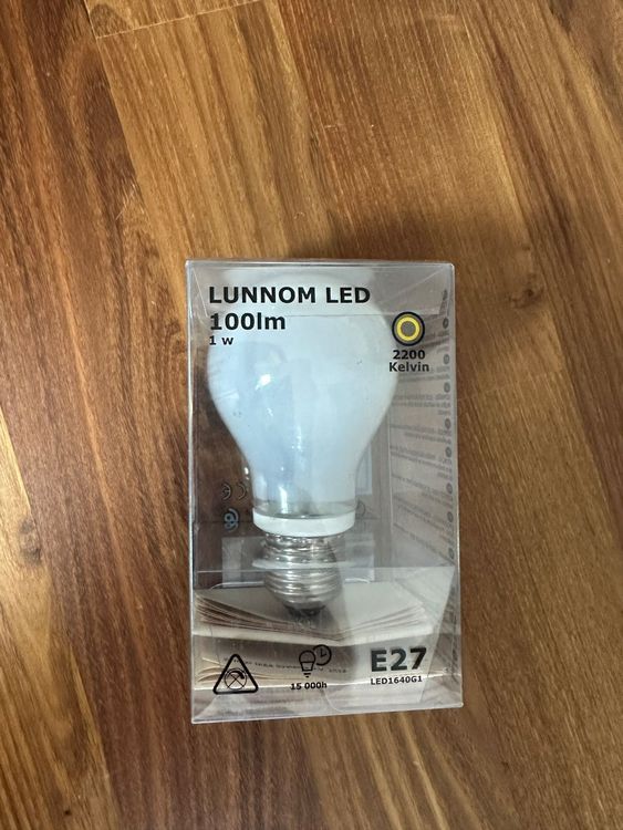 IKEA Lunnom LED light bulb 903.821.89 LED1640G1 | Kaufen auf Ricardo