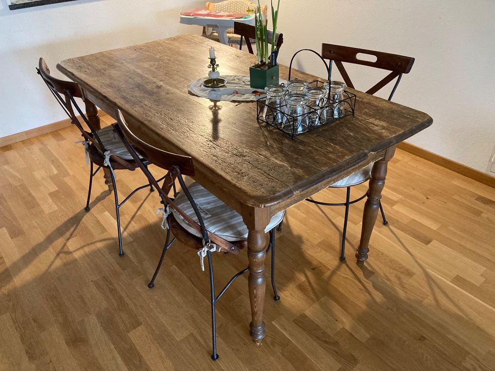 Table ancienne en sapin (Gebraucht) in wettingen für CHF 50 – nur ...