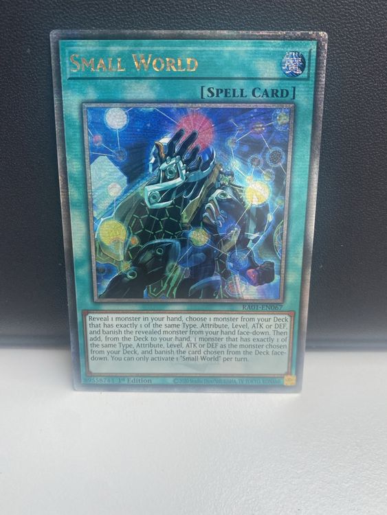 YuGiOh! „Small World“ Quarter Century Rare | Kaufen auf Ricardo