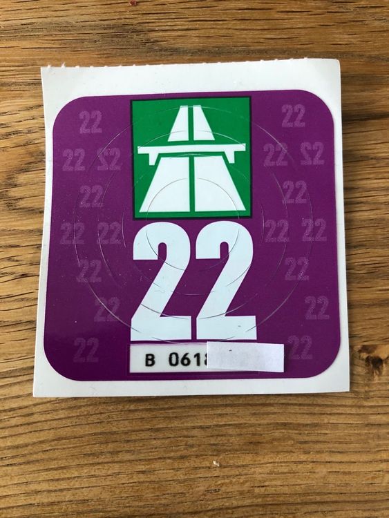 Autobahn Vignette 2022 | Kaufen auf Ricardo