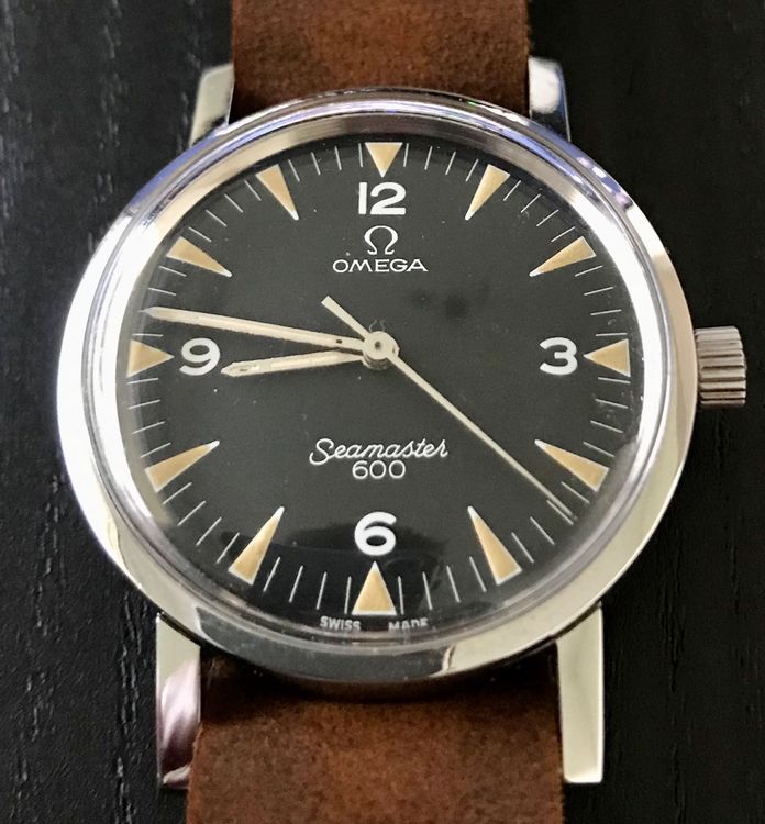 rare OMEGA Seamaster 600 vintage 2495-18 black dial (Gebraucht) in für ...