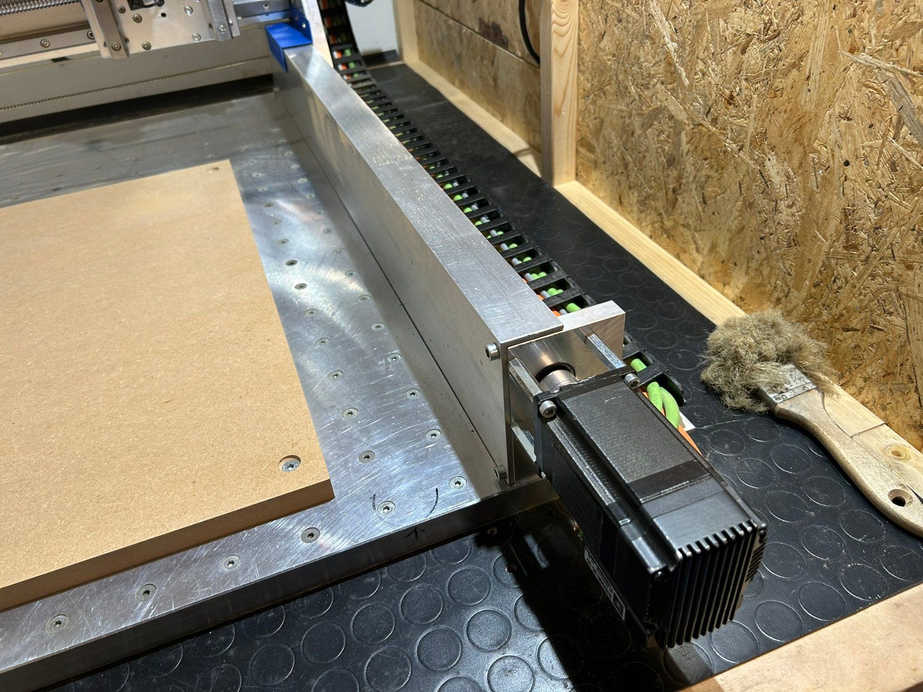 CNC Portalfräse Eigenbau — Teknomotor 3.3kW | Eding CNC720 | (Gebraucht ...