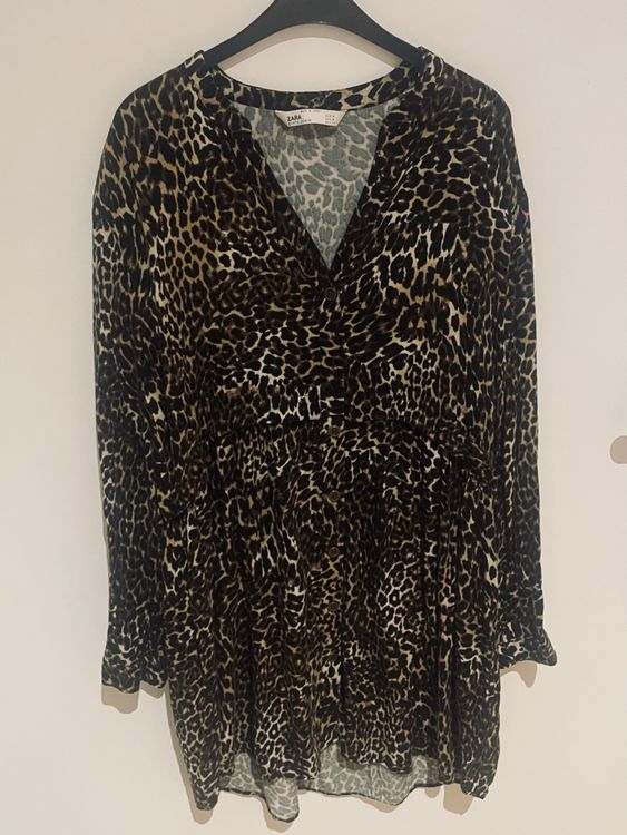 Zara Leo Kleid Gr. M 100% Viskose mit Taschen😍 | Kaufen auf Ricardo