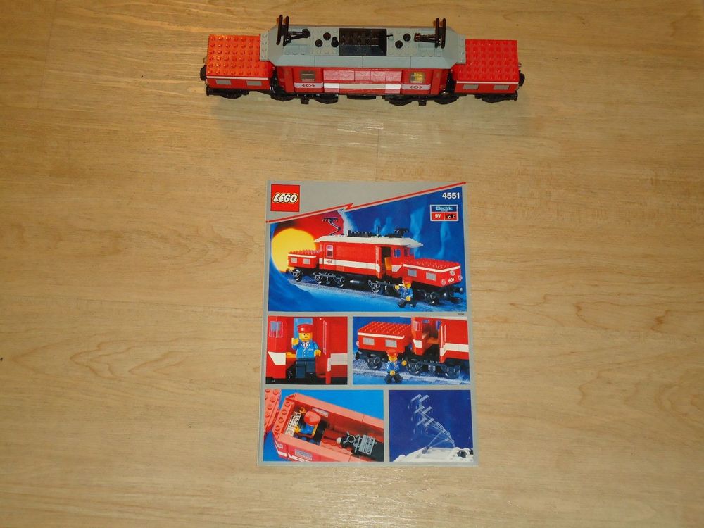 Lego 4551 Eisenbahn 9V Lokomotive 1991 | Kaufen auf Ricardo
