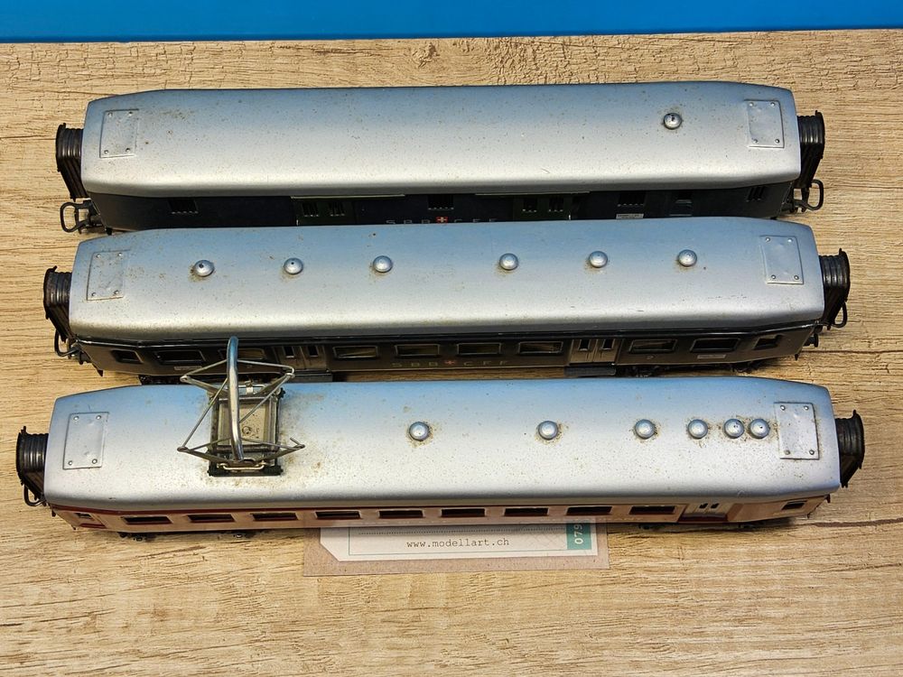 Märklin _ 3 tlg. _ SBB Leichtschnellzug Wagen Set _ Spur H0 (Gebraucht) in Uerikon für CHF 35 ...