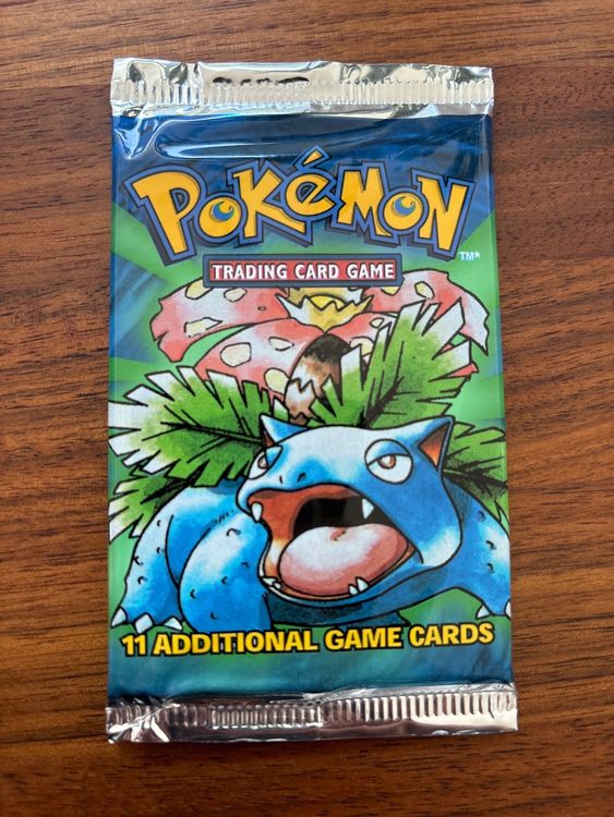 Pokemon Booster Base Set EN sealed - Venusaur Artwork ab 1.- (Neu ...