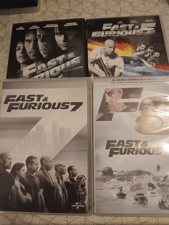 Fast and Furious Collection DVD (Gebraucht) in Emmenbrücke für CHF 10 – mit Lieferung auf ...