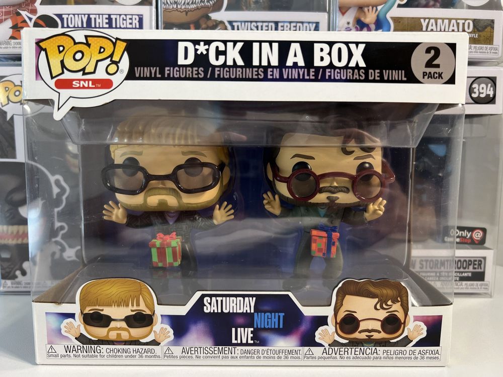 Funko POP! 2-Pack SNL Saturday Night Live D*ck in a Box (Neu und ...