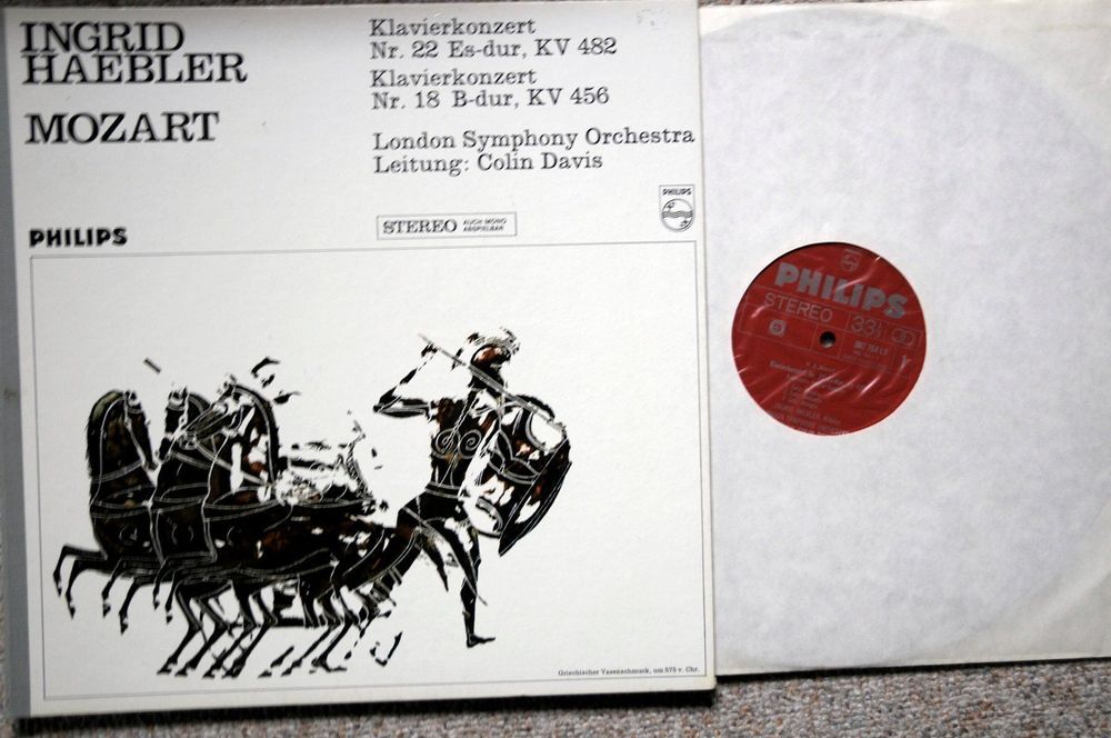 Mozart Klavierkonzert Nr. 18 & 22 Ingrid Haebler Colin Davis (Gebraucht ...