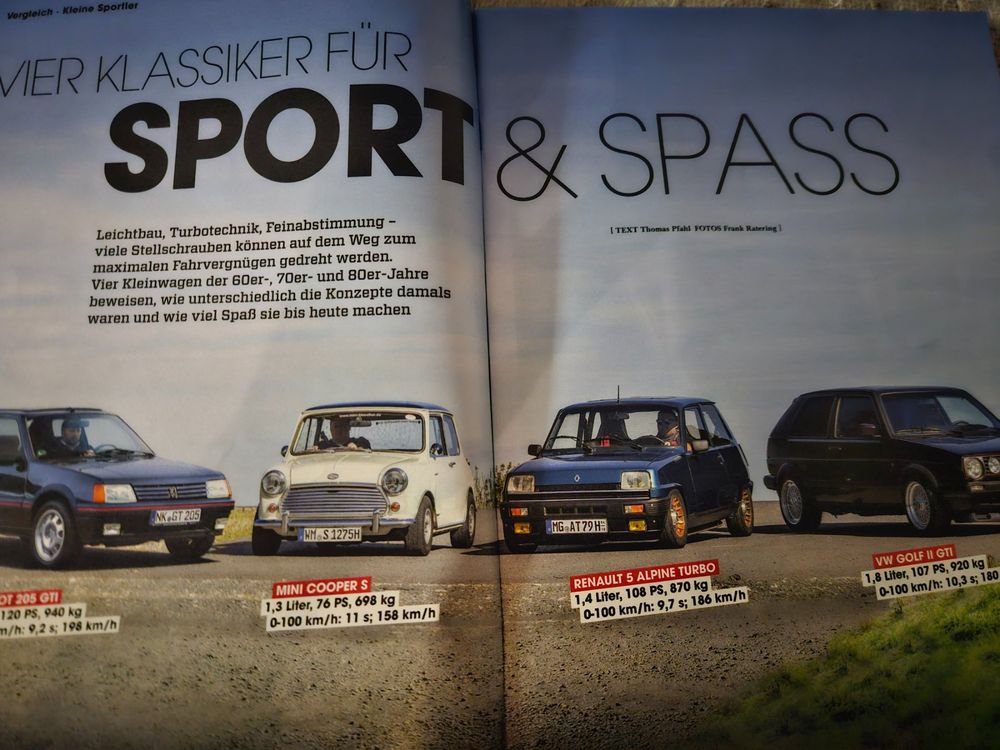 Classiccars 22 AMC Jeep Mini 205 GTi R5 Alpine Viper NSX xx (Gebraucht ...