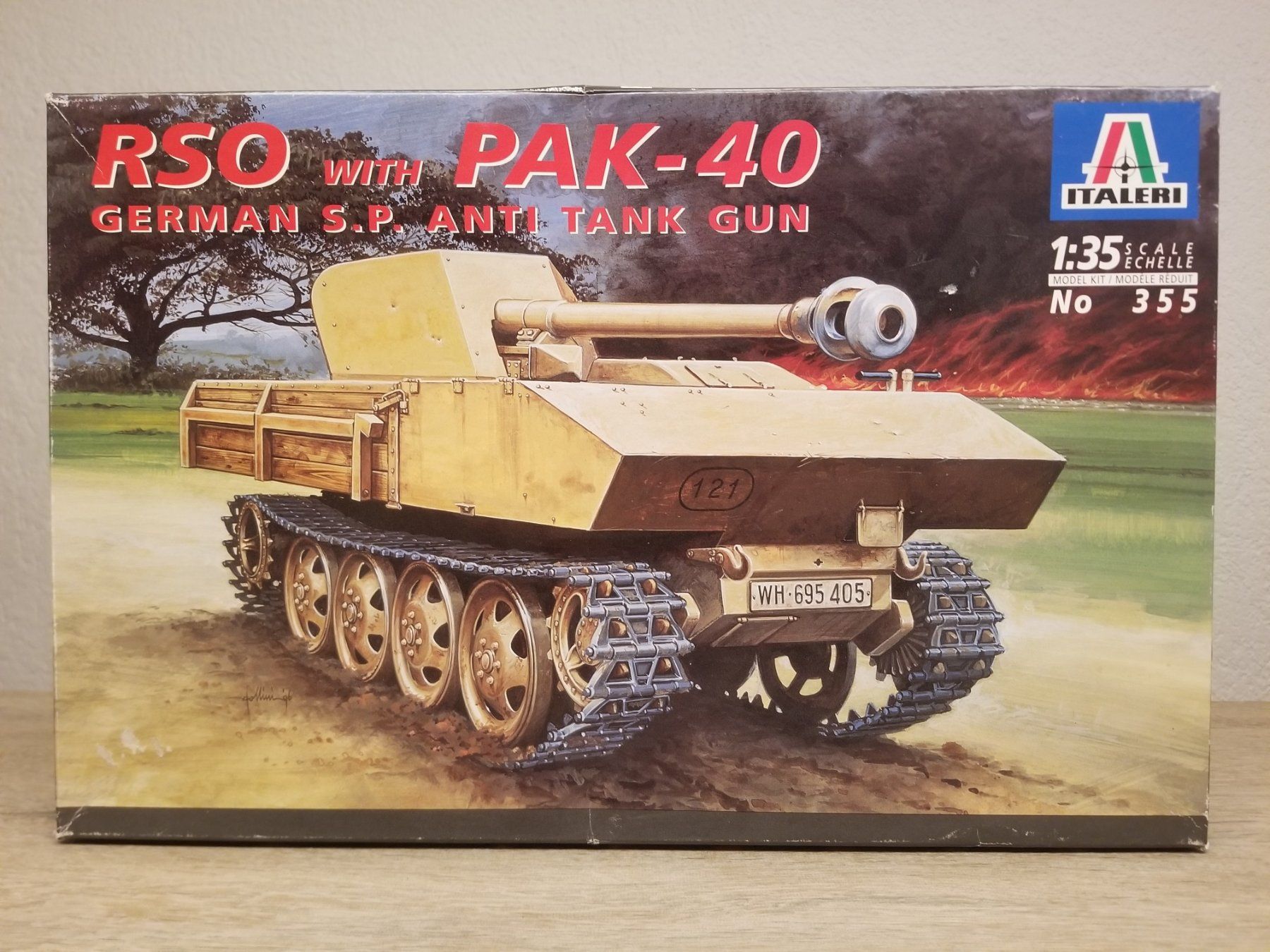 Italeri 355 Tank 7.5cm RSO /Pak 40 (Neu und originalverpackt) in Schwadernau für CHF 29.9 – mit ...