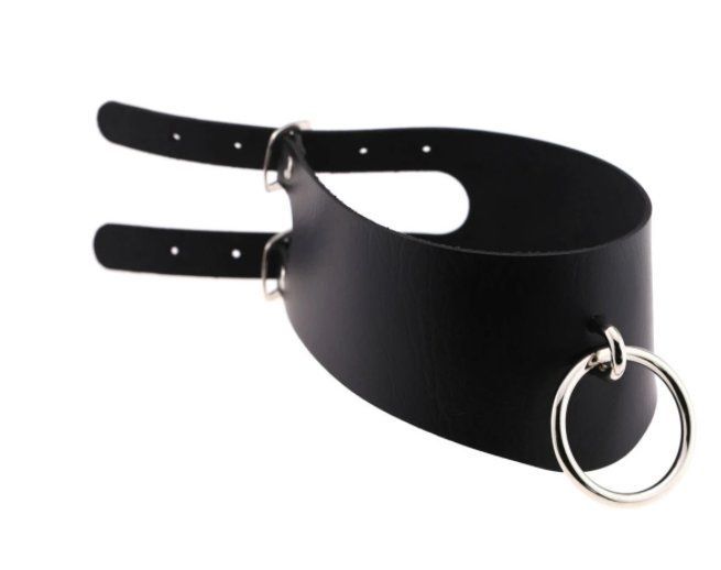 NEUES Halsband schwarz mit dem Ring der O - 221881 (Neu (gemäss ...