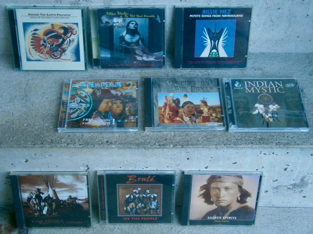 9 CDs div. Interpreten, Genre Folk, Native Americans, Tribal (Gebraucht ...
