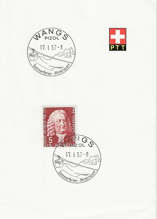 Wangs Pizol - 17.01.59 (Neu (gemäss Beschreibung)) in rolle für CHF 1.1 – mit Lieferung auf ...