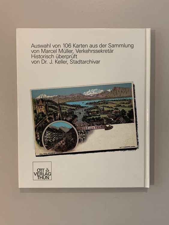 Buch „Gruss aus Thun“ Ansichtskarten / Postkarten (Neu (gemäss ...