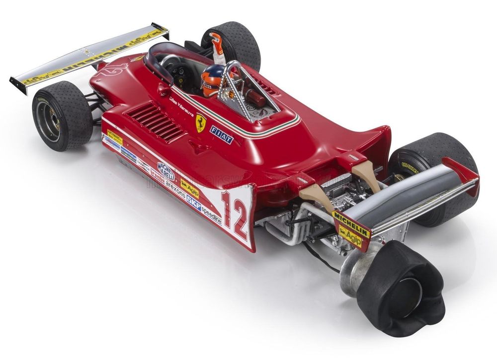 FERRARI -312 T4 #12 ZANDWOORT GP HOLLAND LAP 49 1/18 NEU (Neu und ...
