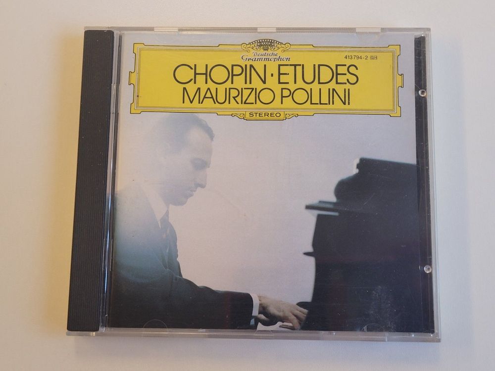 Chopin 12 Etudes op.10 & op.25 Maurizio Pollini Piano F4 (Gebraucht) in Sessa für CHF 1.95 – mit ...