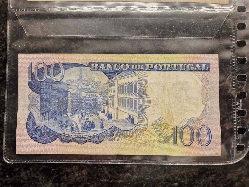 Portugal 100 Escudos Note - Banco de Portugal 1965! (Gebraucht) in ...